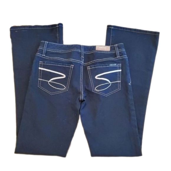 Seven7 | Jeans | Newseven7 Dark Wash Flare Jeans | Poshmark